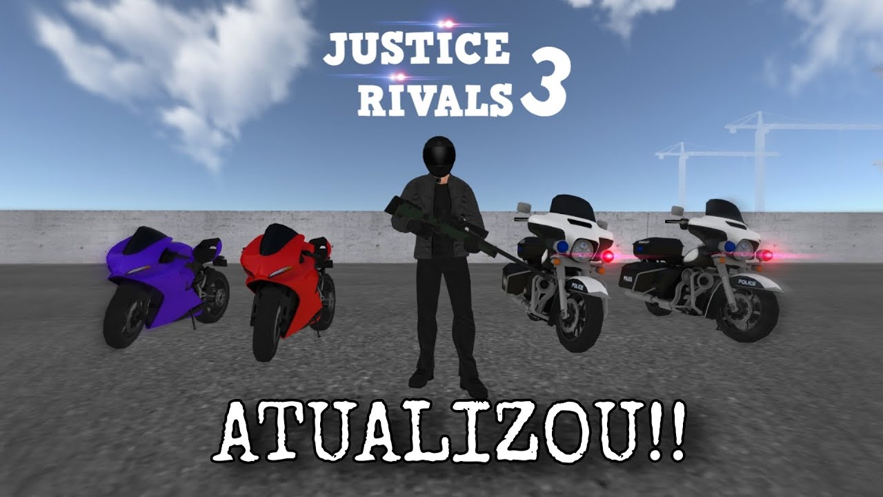 SAIU NOVA ATUALIZAÇÃO DO JUSTICE RIVALS 3!! (CONFERINDO) - YouTube