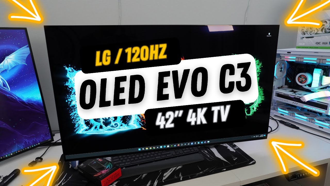LG 42 inch OLED Evo C3 Review The Perfect 4K PC Gaming Monitor 2023