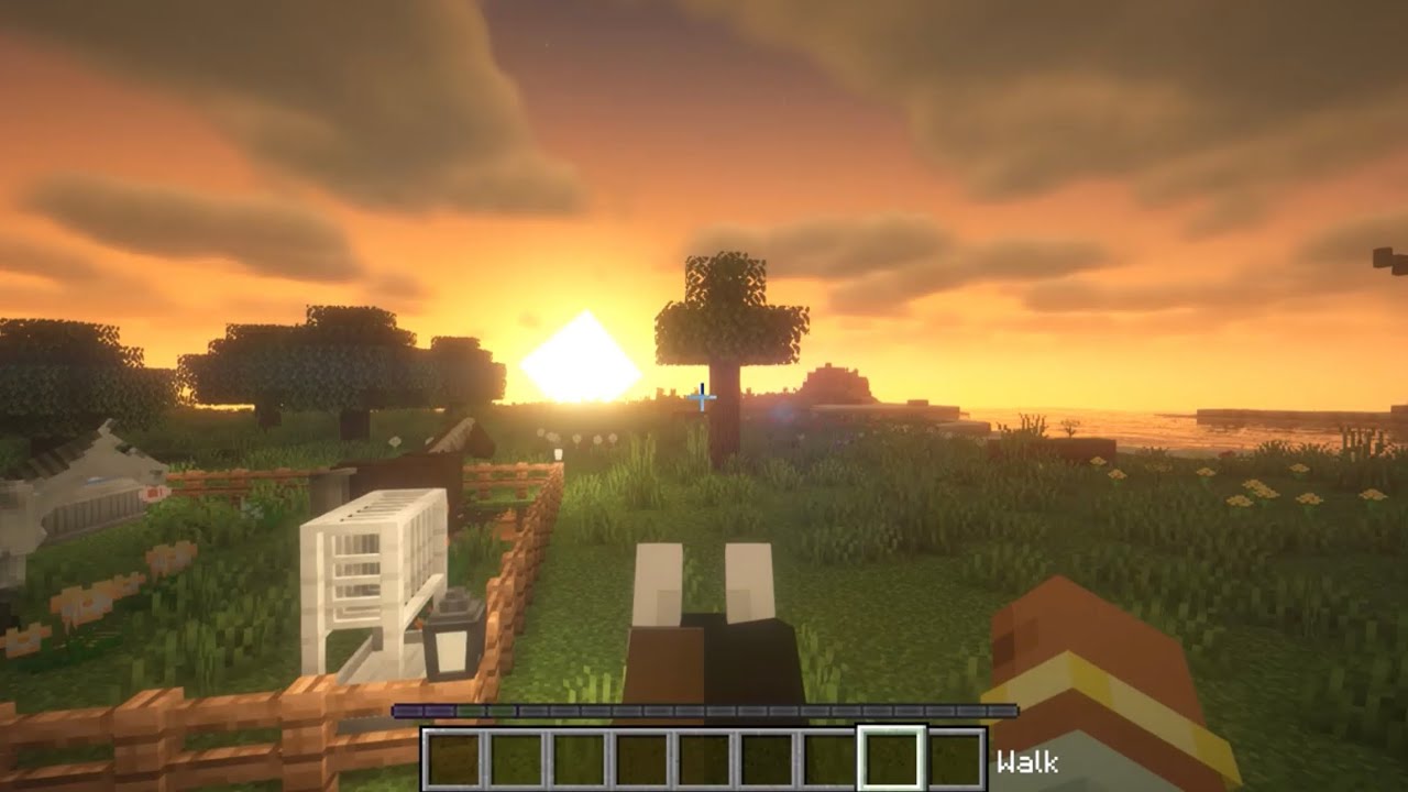 Minecraft - [Building] session Expanding the horse paddock on SWEM ...