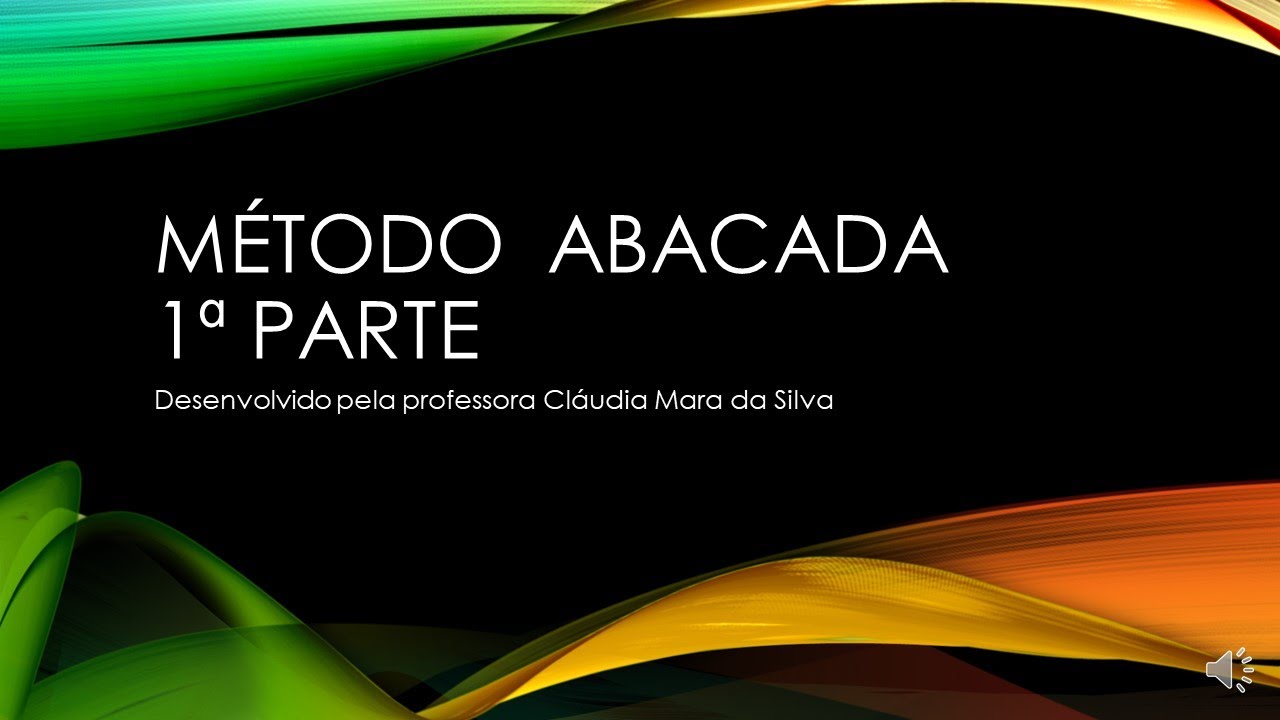 ALFABETIZANDO COM O MÉTODO ABACADA - YouTube