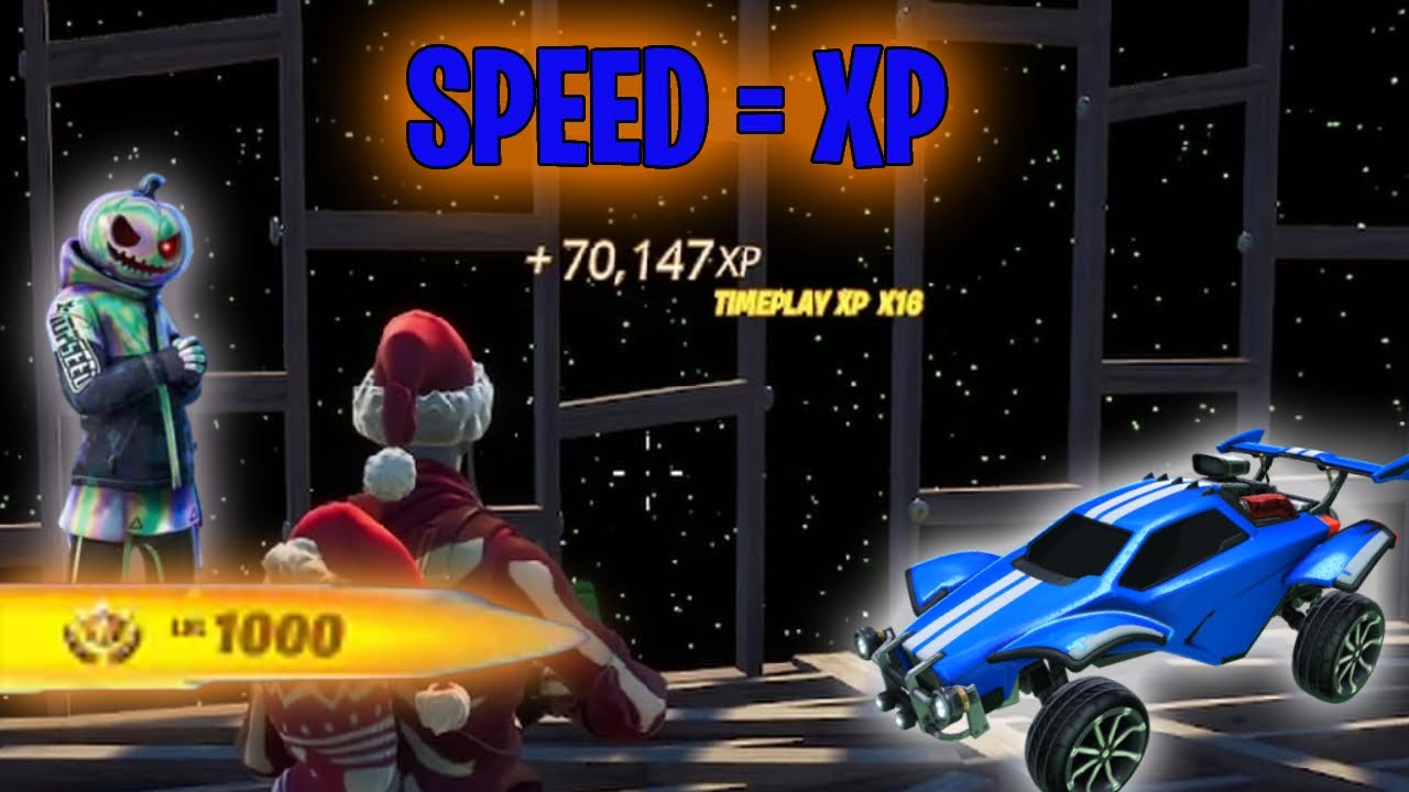 SUPER SPEEDY *EASY* XP GLITCH!! FORTNITE CHAPTER 3 SEASON 4 MAPCODE ...