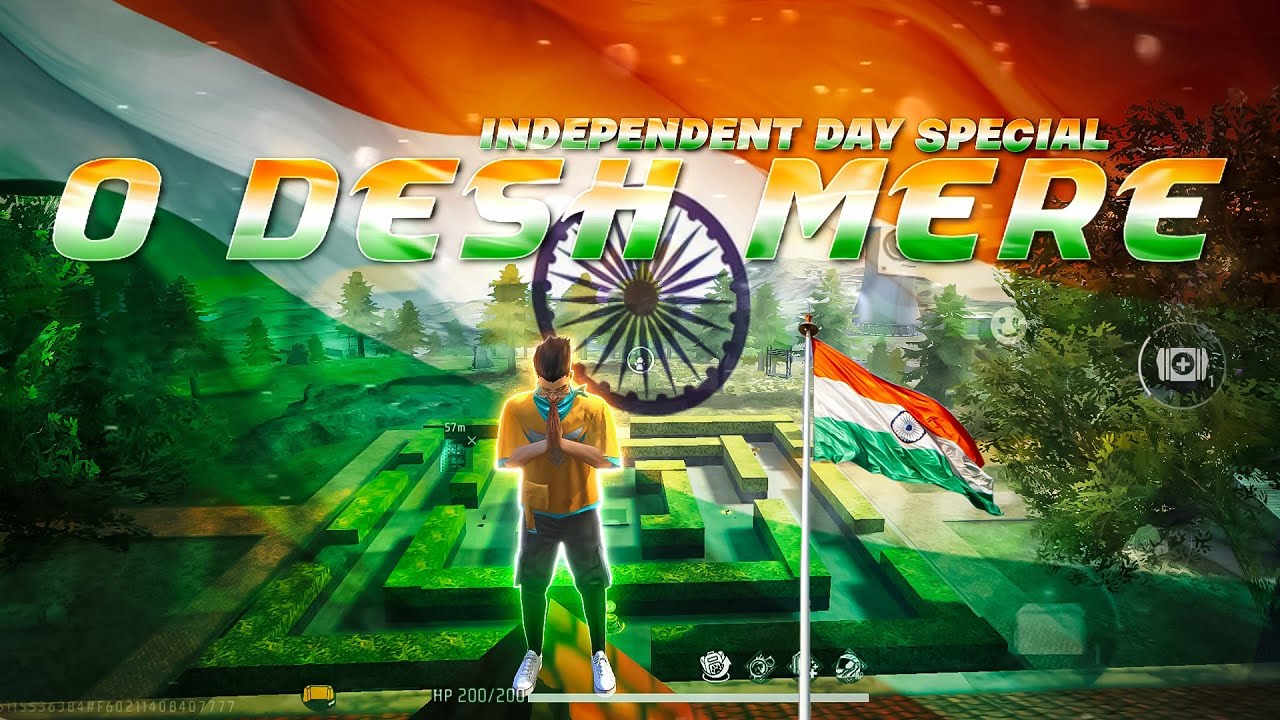 INDEPENDENCE DAY SPECIAL - 15 August Free Fire Montage || Free Fire ...