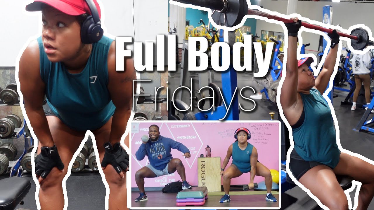 Workout With Me | Full Body Fridays With My Husband - YouTube
