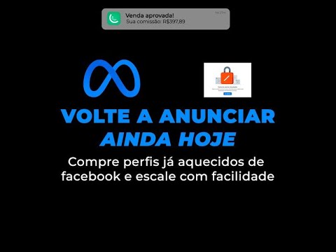 Como LOGAR em um PERFIL de Facebook ADS com EMAIL ALTERNATIVO! - YouTube