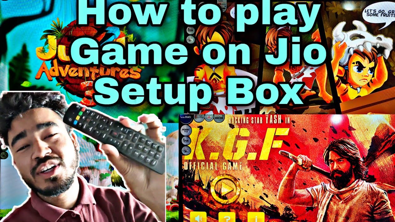 How to play game on jio setup box? | jio games | step by step process ...