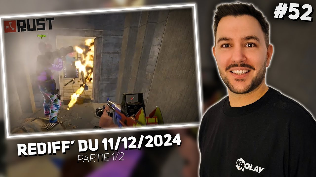 REDDIF 11 DECEMBRE - RIVALS RUST (Part 1/2) - YouTube