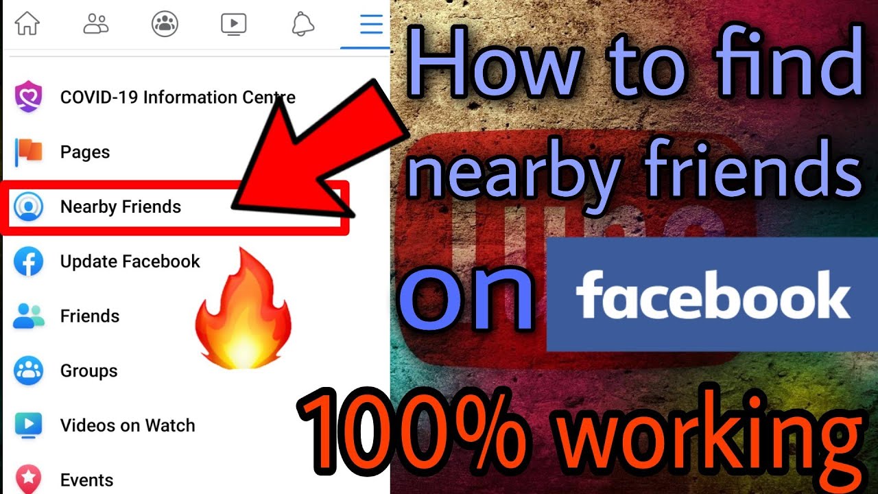 How to find nearby friends on Facebook // how to find girls on Facebook ...