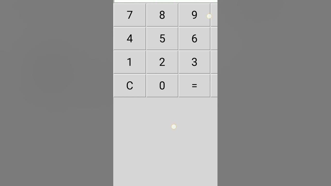 Simple Calculator App In Python Using Tkinter 🖥️ Pythonprogramming Tkinter Codingshorts 