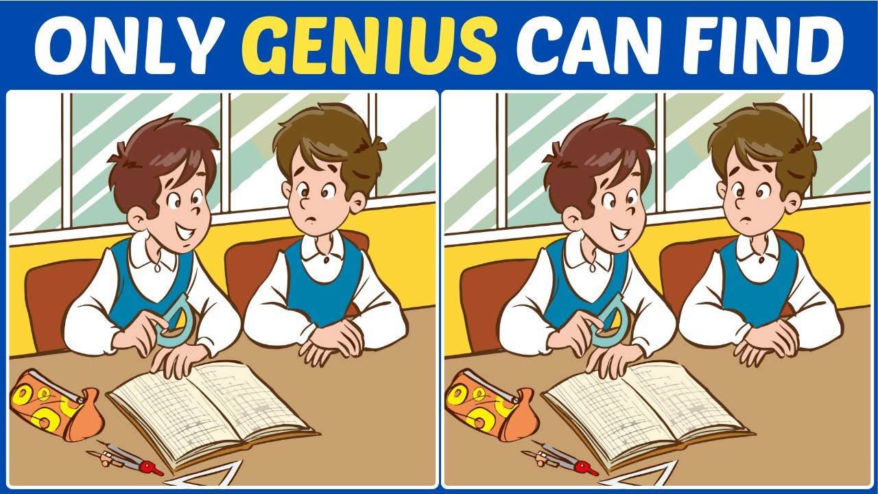 【Spot the difference】🚀 Perfect for Brain Training!! Can You Find All ...