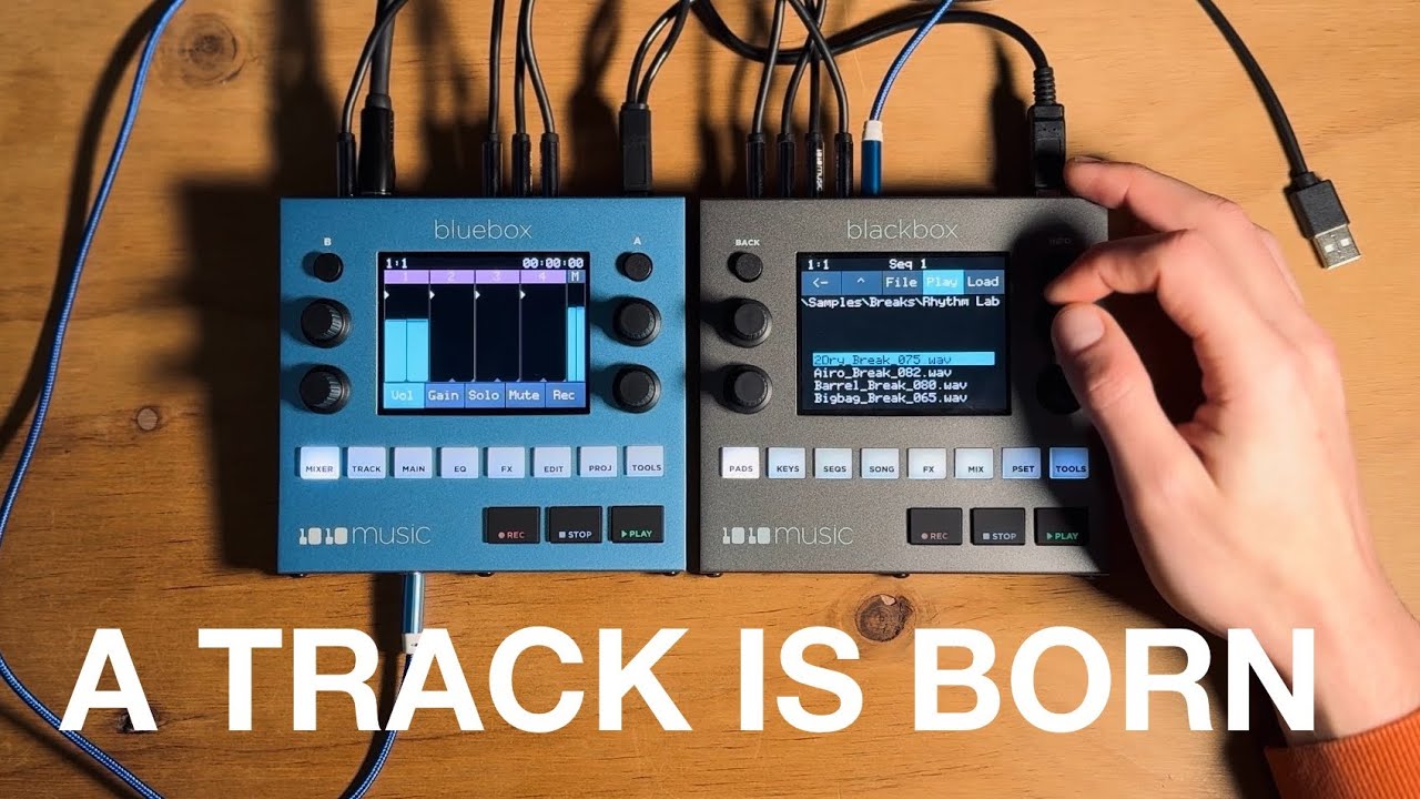 Blackbox & Bluebox Workflow: Starting a Track - YouTube