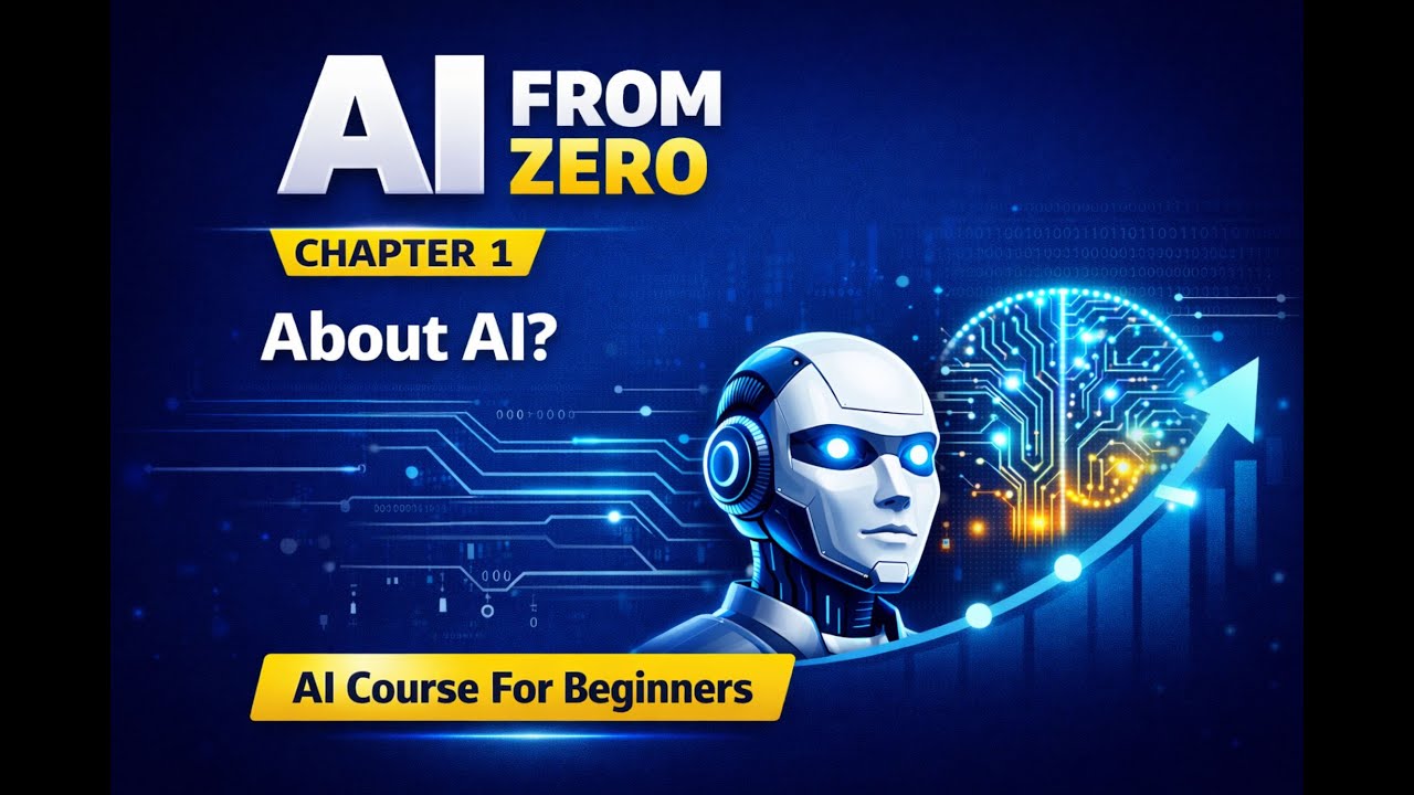 AI From Zero 🚀 | Chapter 1 📘 – What is AI? 🤖 | AI Course for Beginners ...