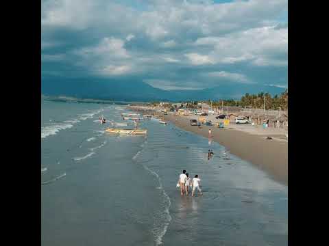 San Fabian Beach in Pangasinan - YouTube