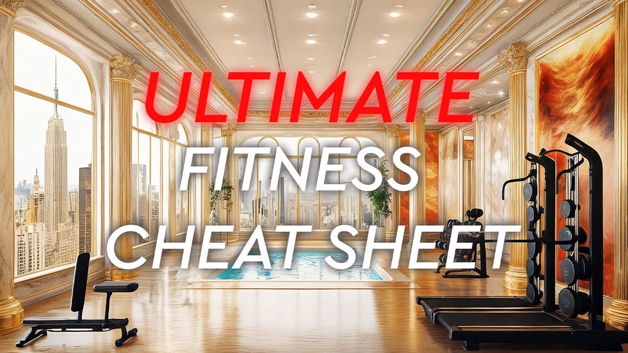 Fitness Cheat Sheet For Busy People - YouTube