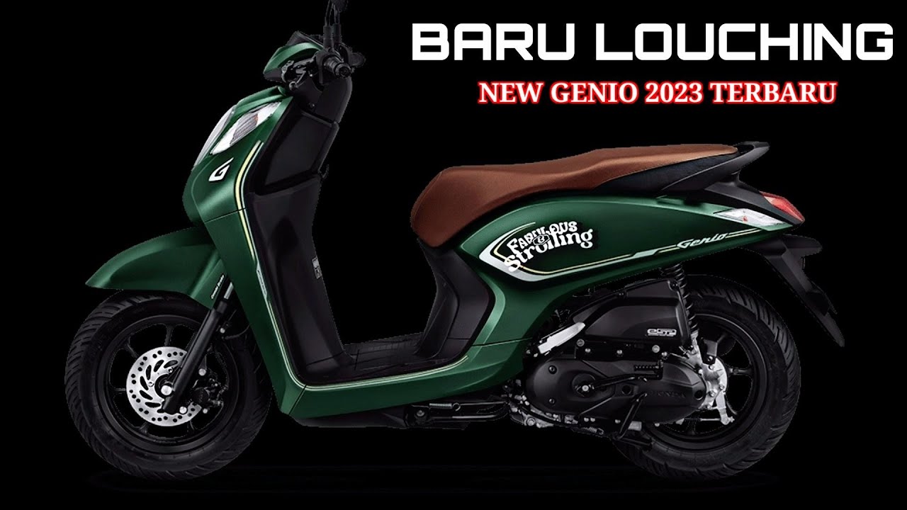NEW GENIO 2023 BARU LOUNCING WARNA TERBARU TAMPIL ELEGAN - YouTube