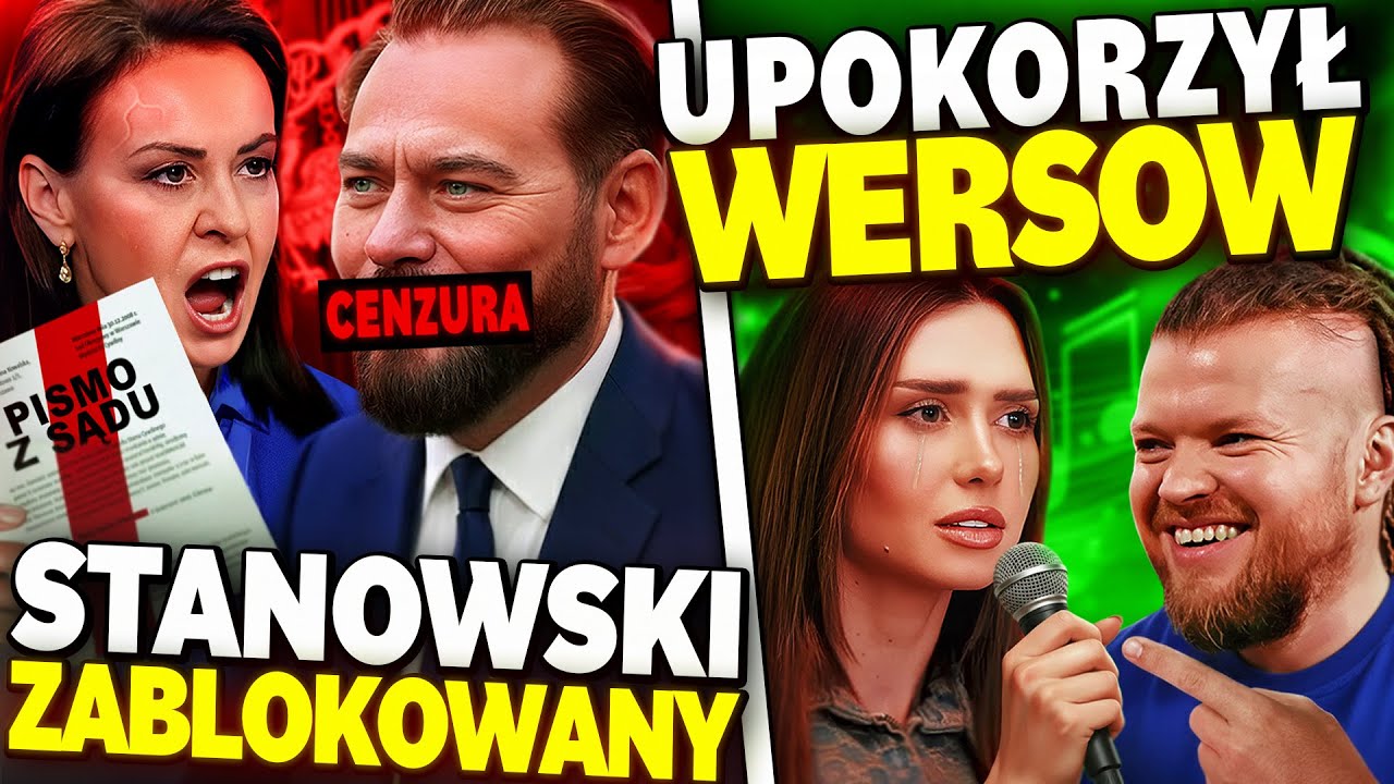 STANOWSKI ZNOWU CENZUROWANY PRZEZ SĄD? (WARDĘGA, FRIZ, WERSOW, MOKRY ...