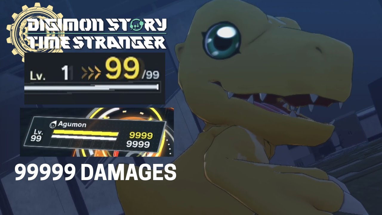Level 99 FAST with EASY EXP Farm in Digimon Story Time Stranger - YouTube
