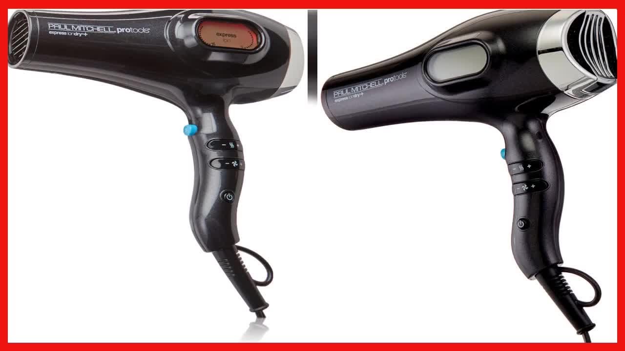 Paul Mitchell Express Ion Dry+ Hair Dryer, Digital Ionic Hair Dryer ...