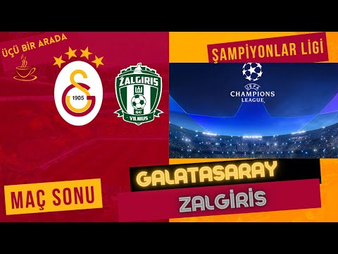 GALATASARAY 1-0 ZALGIRIS VILNIUS | İLK TUR TAMAM HEDEF ŞAMPİYONLAR LİGİ | CİMBOM TAT VERMEDİ