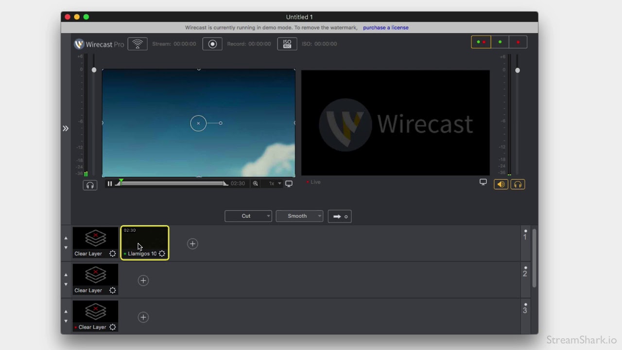 How to Loop a Video in Wirecast - YouTube