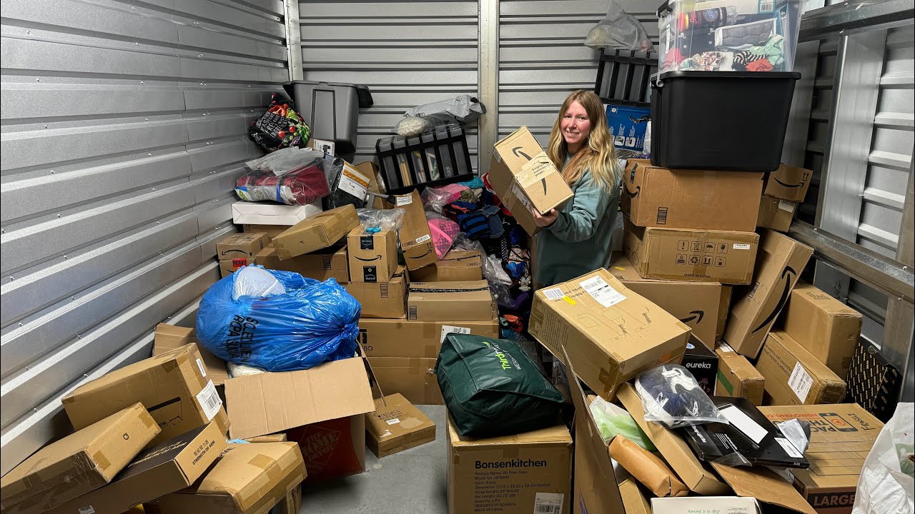 I Bought An Amazon Prime Store In Abandoned Storage Locker - YouTube