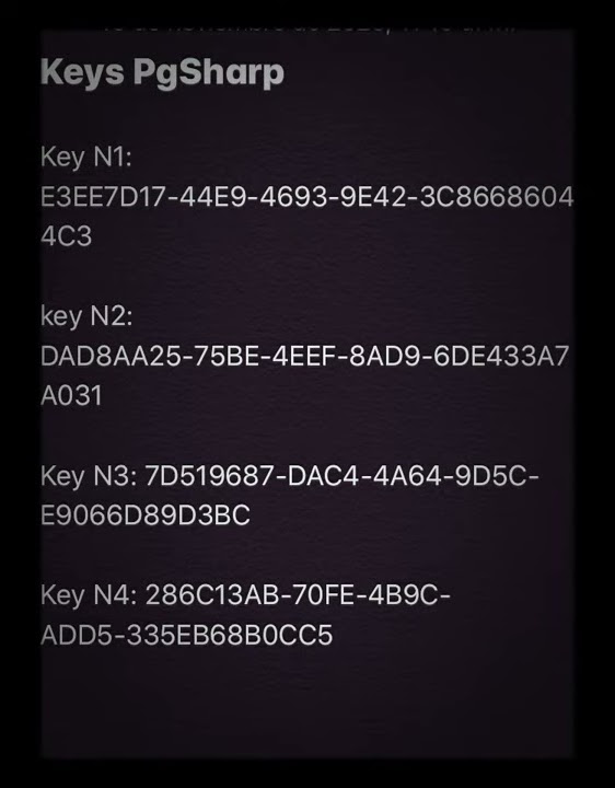 Key Pgsharp-Codigo PgSharp-Licencia PgSharp - YouTube