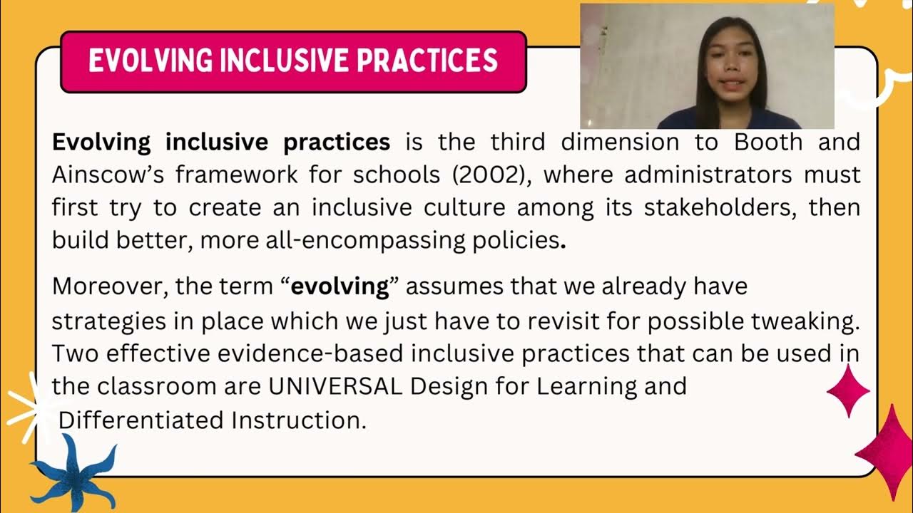 EVOLVING INCLUSIVE PRACTICES - YouTube