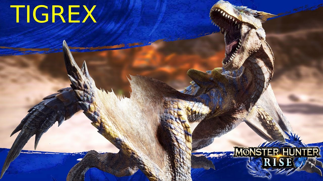 MONSTER HUNTER RISE - TIGREX - GM LongSword - YouTube