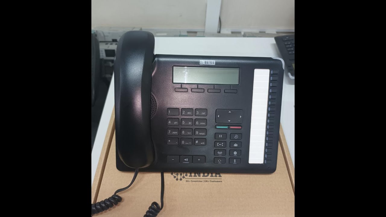 Matrix Sparsh VP510 - Call Forwarding - YouTube