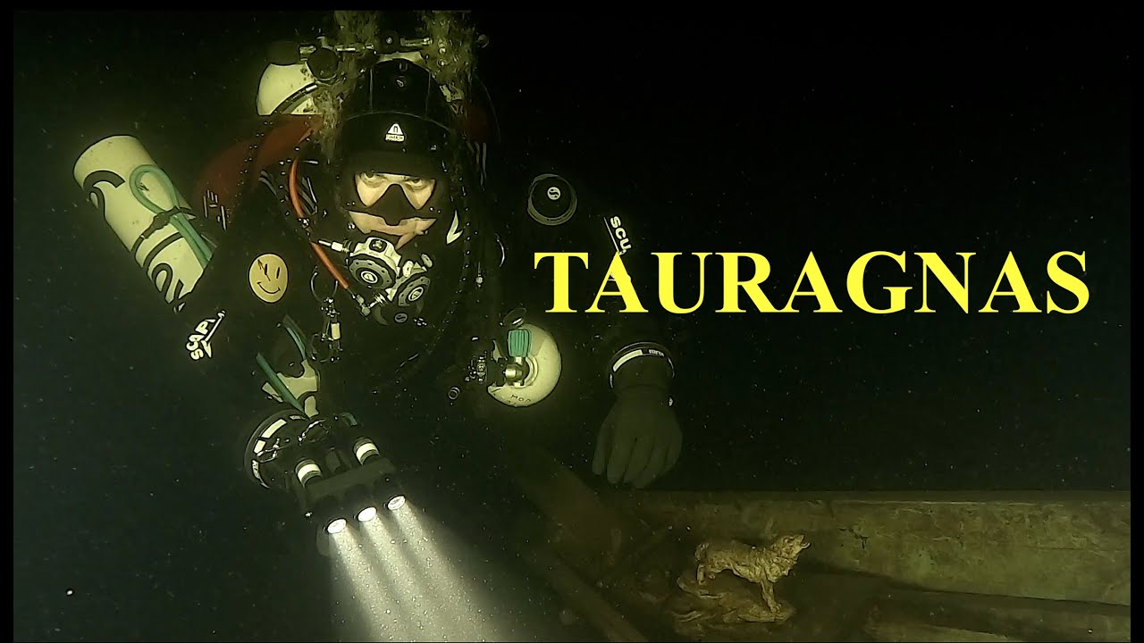 Lake Tauragnas Tauragnas ; nardymas, diving - YouTube