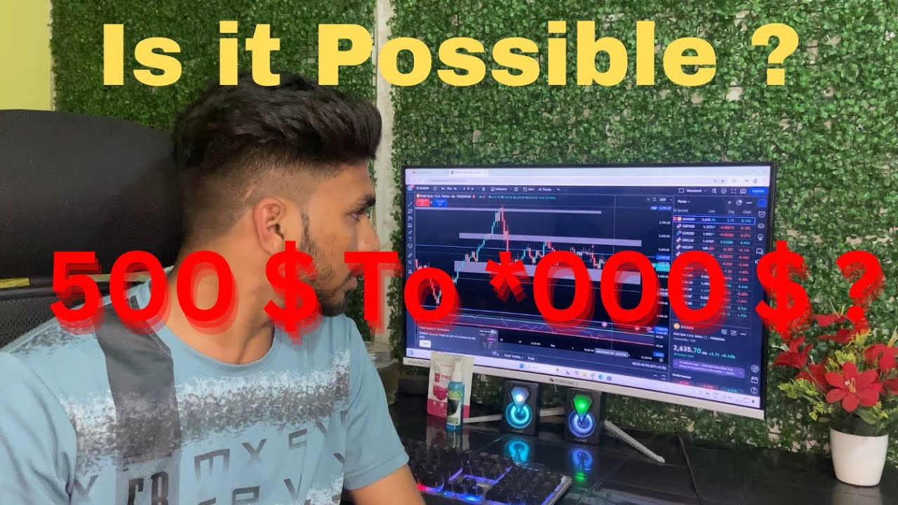 New challenge 500 $ to 5000$ | Forex | Xauusd | Gold Trading - YouTube