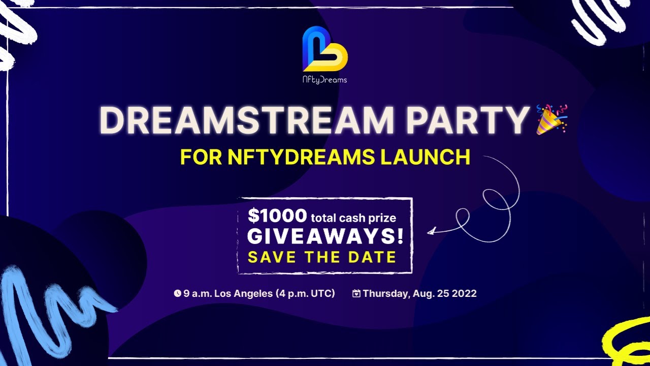 DREAMSTREAM: NFTYDREAMS DAO LAUNCH KICK OFF - YouTube