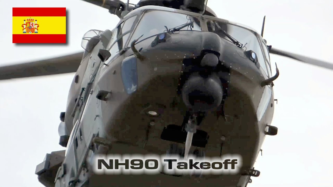 Eurocopter NH90 Take off - YouTube