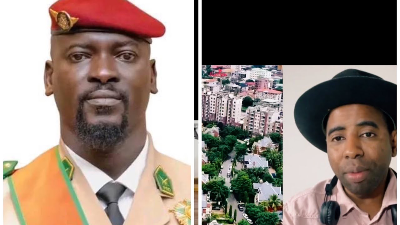 Incroyable la Guinée le président guinéen général mamady doumbouya ...