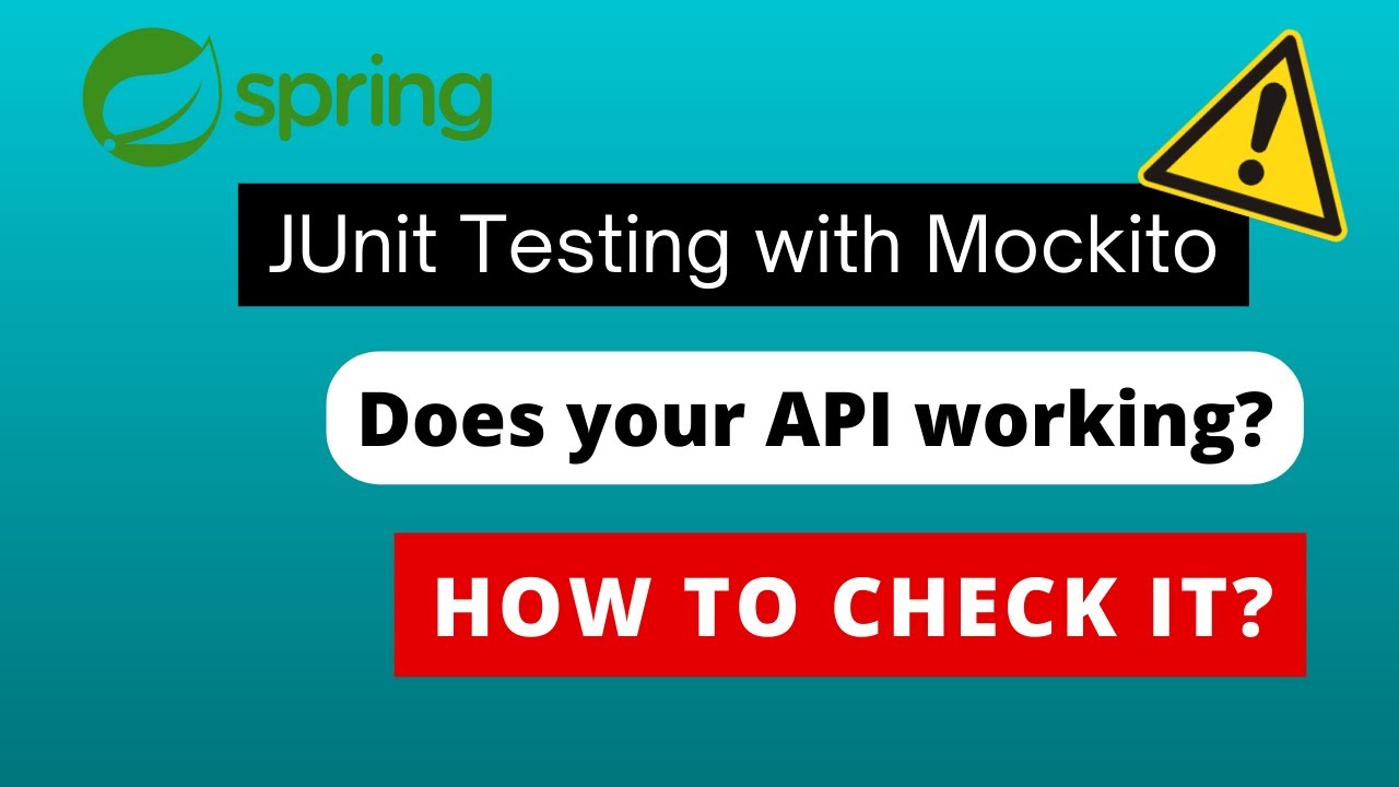 Junit Testing With Mockito Part 2 In Tamil Springboot Java 9608