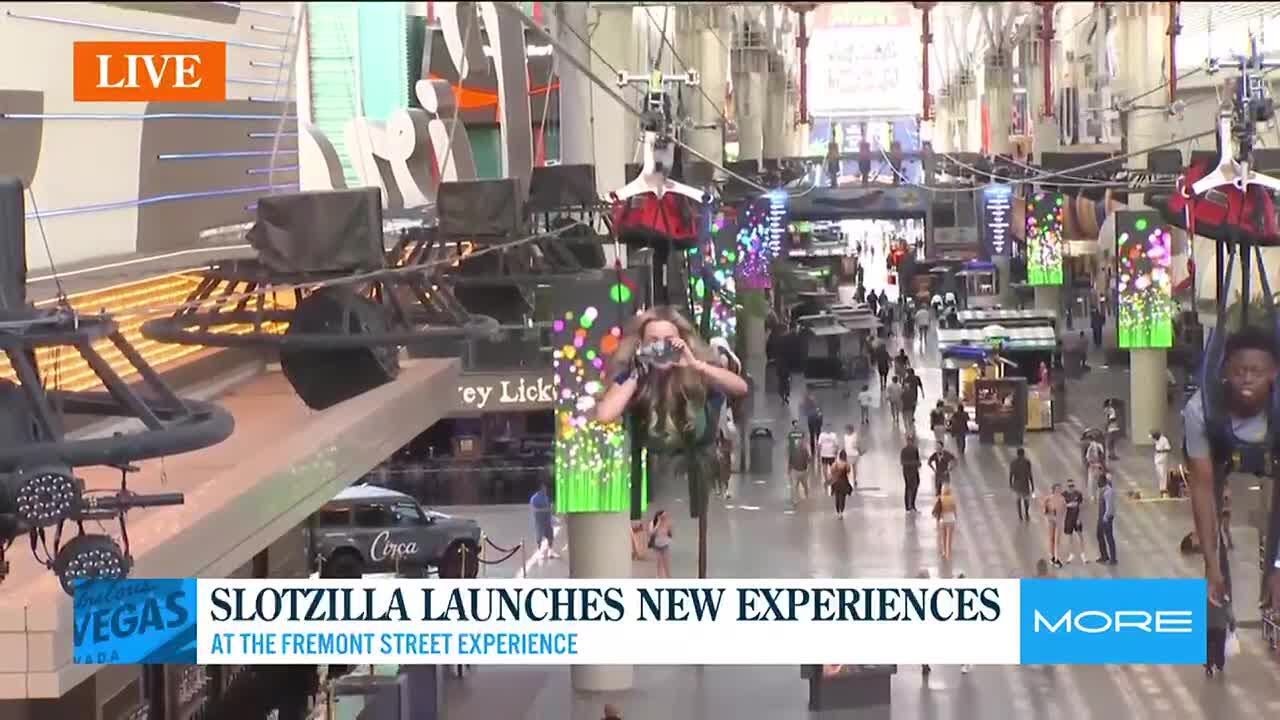 The SlotZilla experience on Fremont Street - YouTube