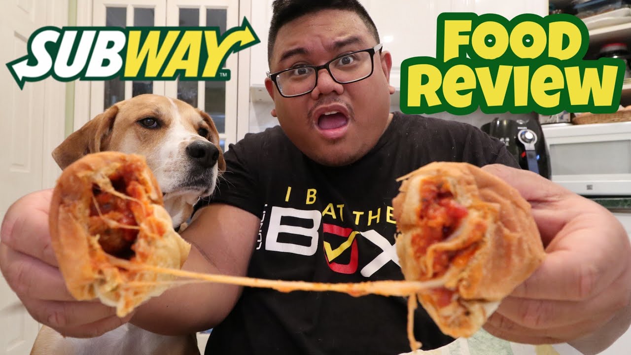 Subway Ultimate Cheesy Garlic Bread Food Review - YouTube