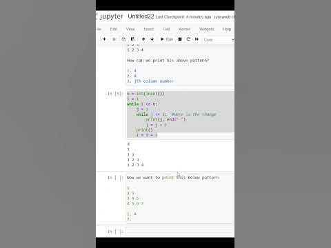Day 12 | Mechanical to data science | Triangular Pattern #coding #datascience #mechanical - YouTube