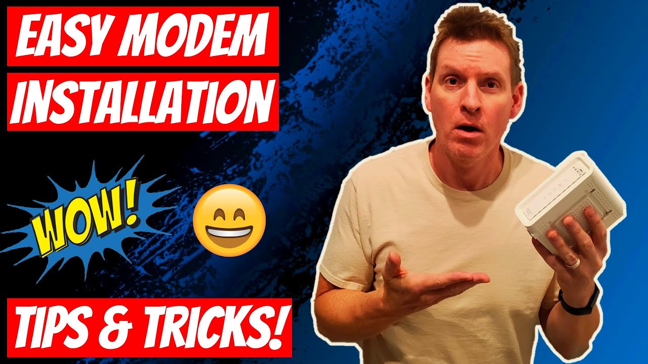 CABLE MODEM - HOW TO | INSTALLING A CABLE MODEM 2021 - YouTube