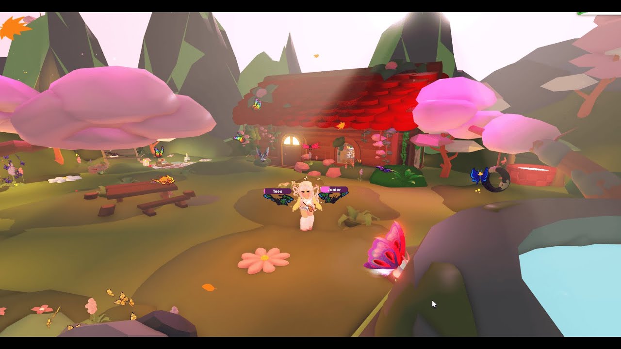 🔴 LIVE house tours in ADOPT ME - Butterfly Garden Glitch Build + fans ...