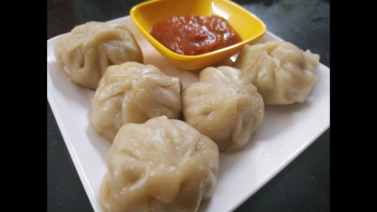 Spicy Chicken Momo Without Steamer | Street Style Chicken Momo ...