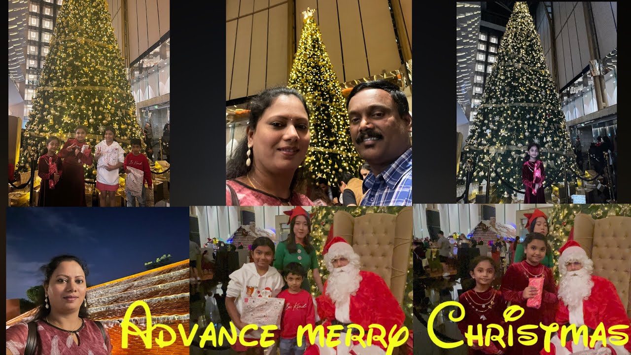 Pre Christmas Event In Dubai 🎄| ದುಬೈನ ಹೊಟೆಲ್ನಲ್ಲಿ ಪ್ರೀ ಕ್ರಿಸ್ಮಸ್ ಇವೆಂಟ್ ...