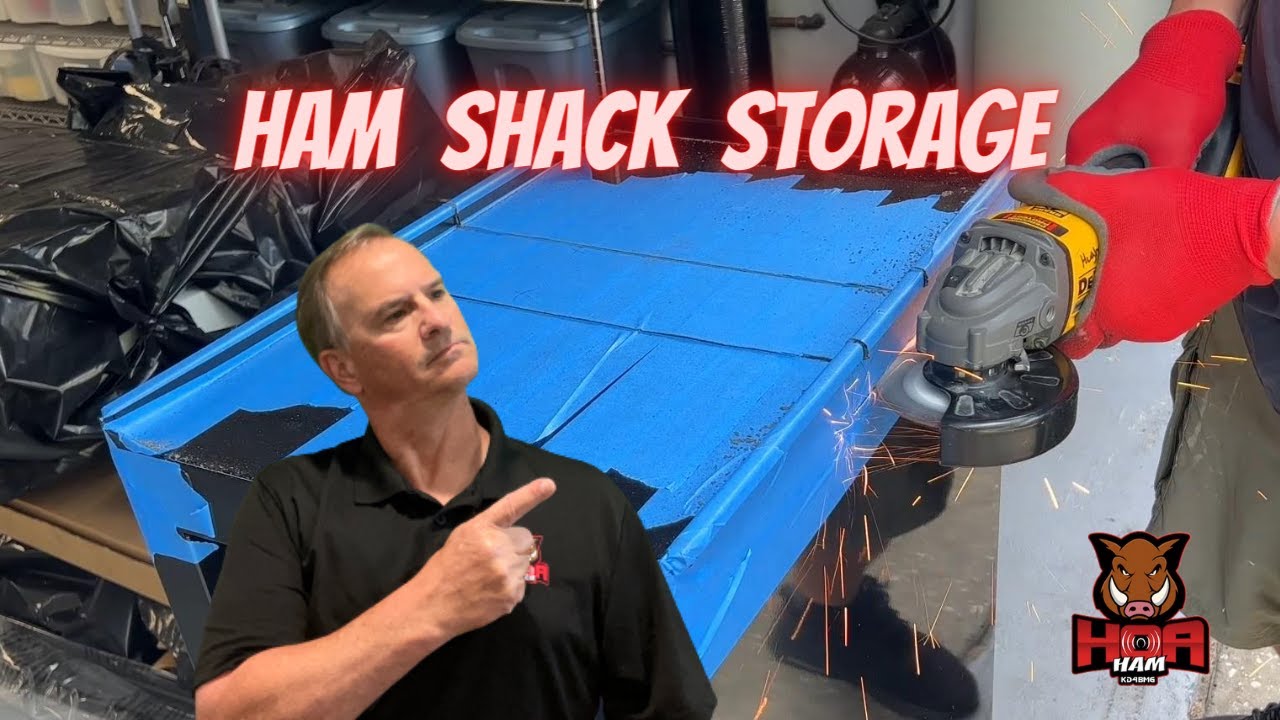 Ham Shack Build Episode 7: Next Level Storage -- Sneak Peak into the ...