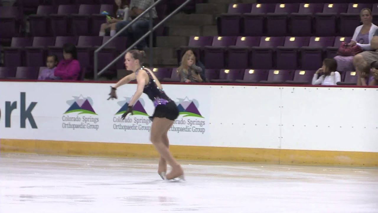 2015 ISU Jr. Grand Prix- Colorado Springs Ladies Free Skate Anna ...