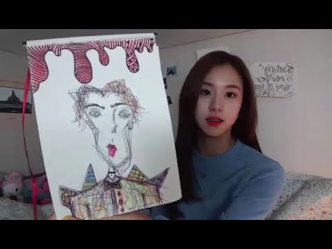 160128 TWICE LIVE | Chaeyoung Sharing Her Art & Music feat. Nayeon Jihyo Dahyun Tzuyu