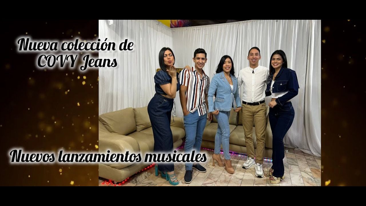 ELLOS SON VIP: NUEVA COLECCIÓN DE COVY JEANS - YouTube