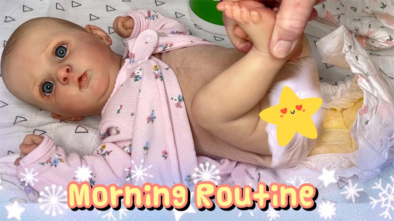 ️Waking up morning routine with baby JOCY | reborn role play | reborn ...
