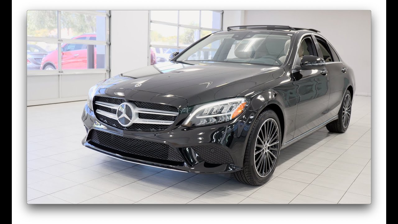 2020 Mercedes-Benz C 300 Sedan - 2020 C300 black - A12285 - YouTube