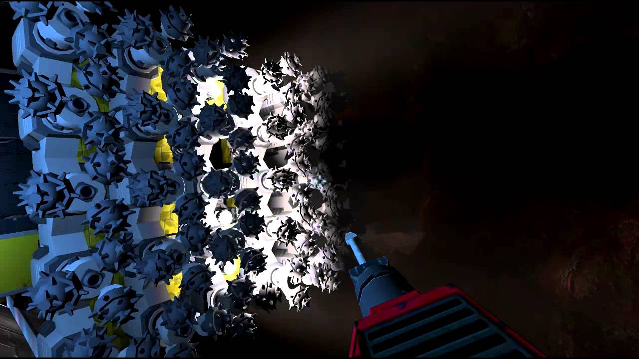 Space Engineers Hangar Door - YouTube