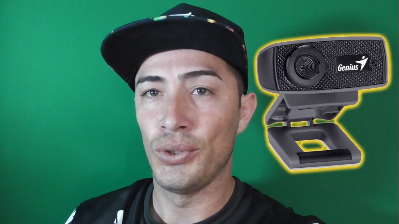 UNBOXING WEBCAM GENIUS FACECAM 1000X HD - YouTube