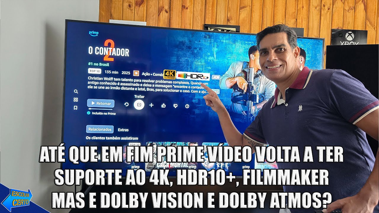 4K E HDR10 PLUS Volta ao Prime Video, Mas e o Dolby Vision e Atmos ...